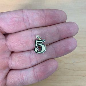 The Golden Bazaar | Jewelry | K Gold Number 5 Pendant Lucky Number ...